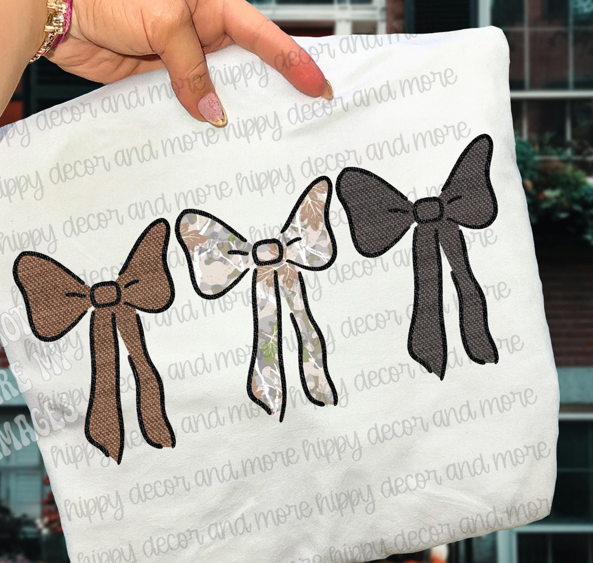 Camo Neutral Bows – Growing Green Designs Co